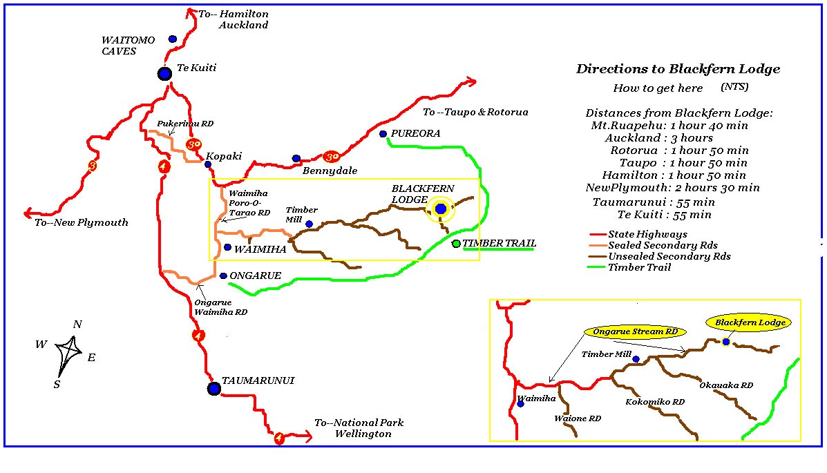 The Timber Trail – Pureroa Forest – Central North Island, New Zealand ...